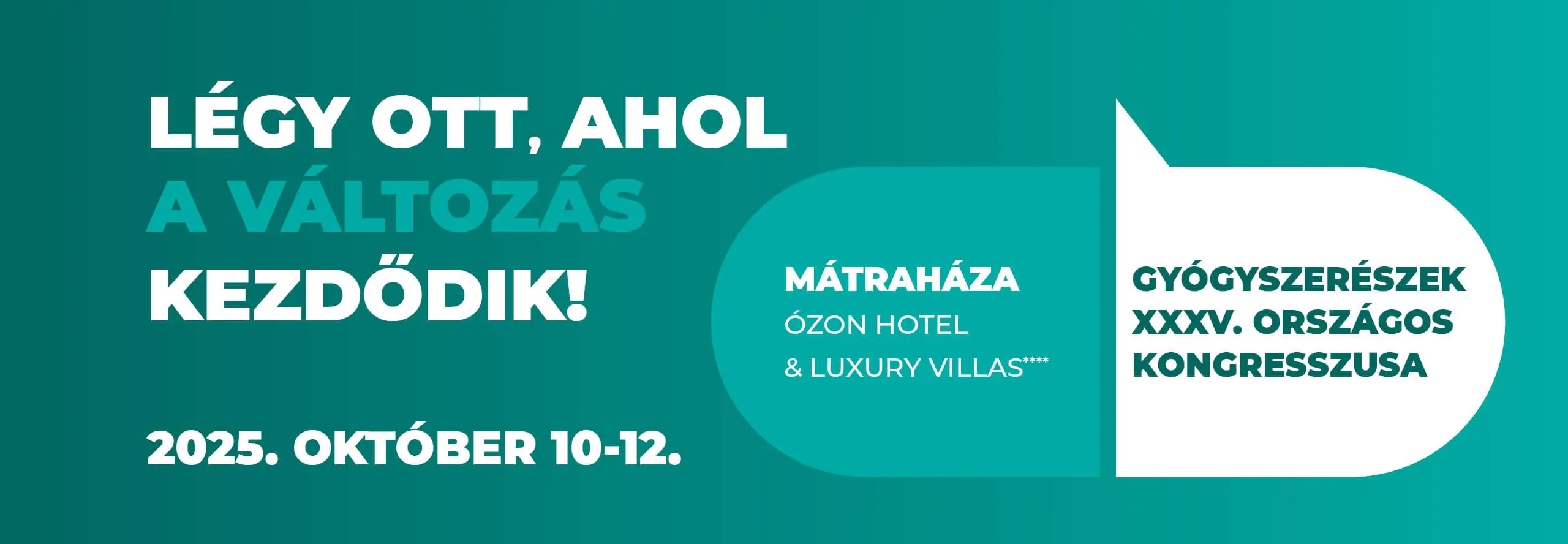 Gyógyszerészek XXXV. Országos Kongresszusa - MOSZ